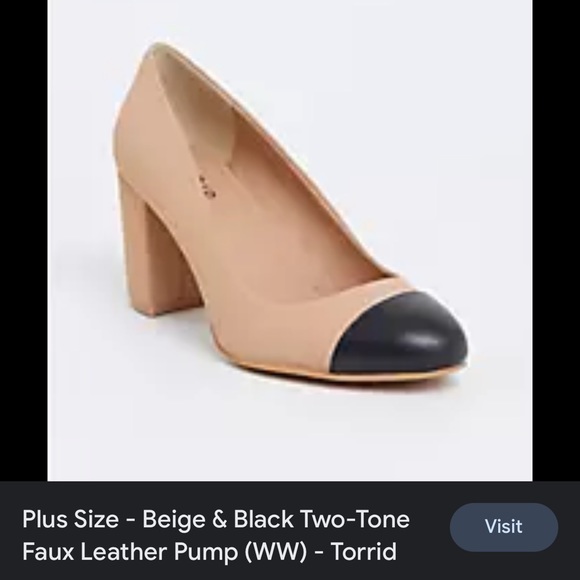 torrid | Shoes | Two Tone Pump | Poshmark